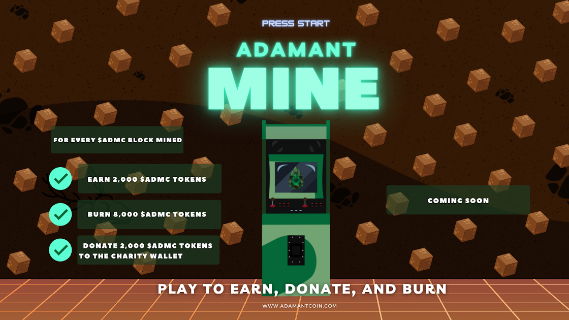 Adamant Mine - Blockchain Game Adamant Mine- Game Adamant Mine- P2E ...
